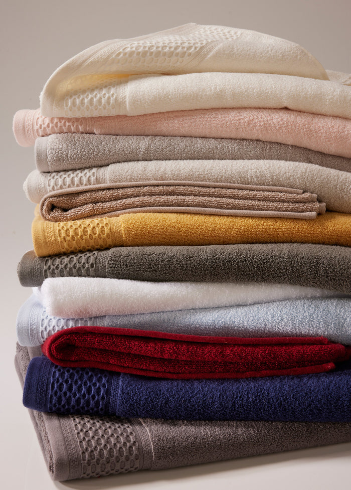 Pure thick cotton bath linen line Anthracite | Afibel