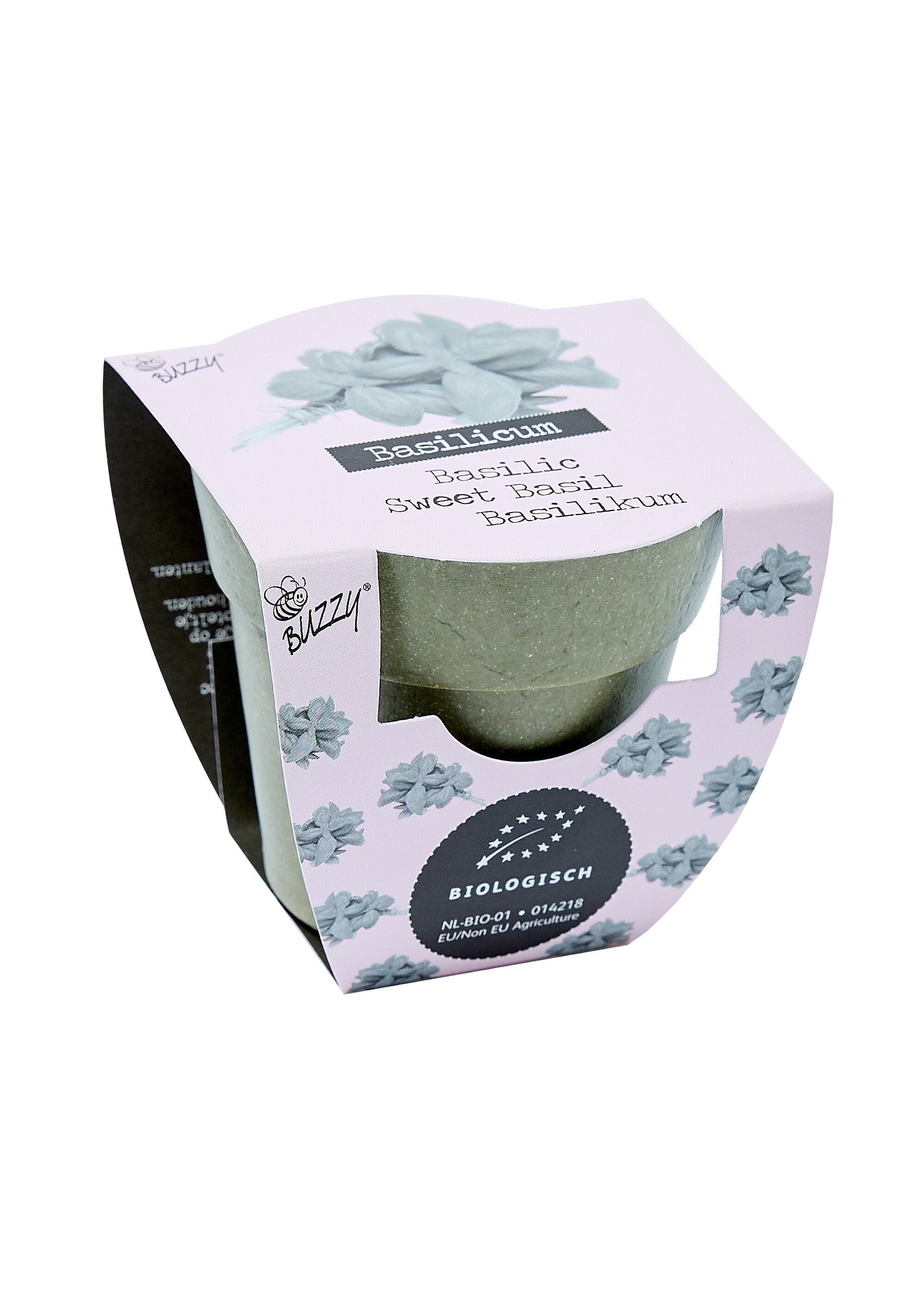 Bamboo basil seedling pot Green | Afibel