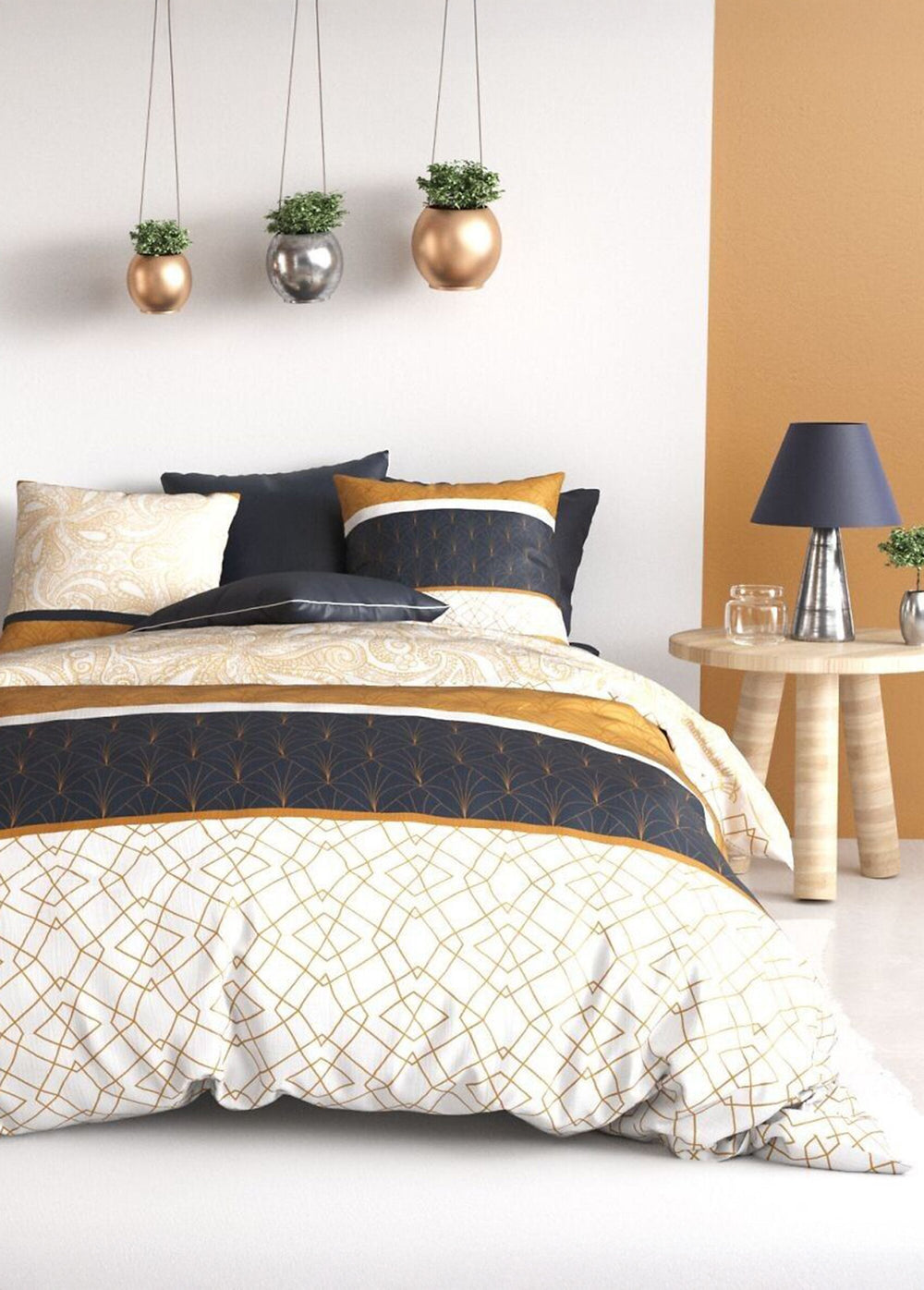 Parure de lit couette 2 pers, Felora Multico | Afibel